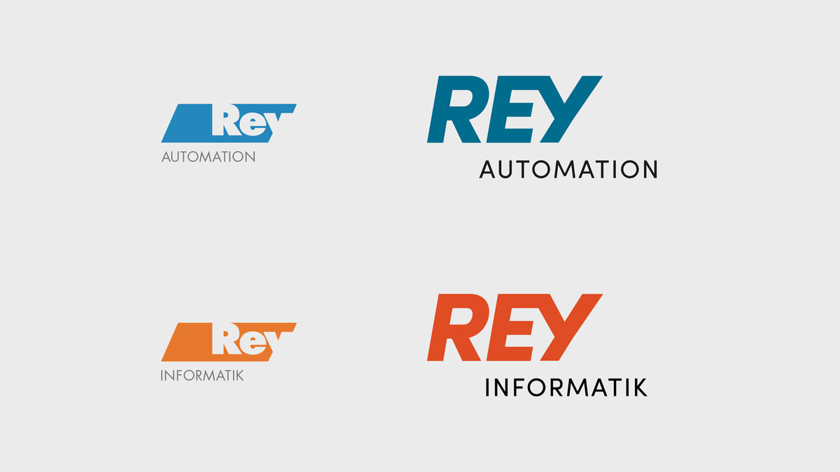 Branding für Rey Automation und Rey Informatik: Macher in Szene gesetzt.